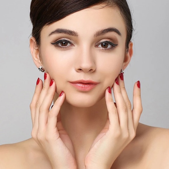 Anthropologie | Jewelry | Plumeria Sterling 925 Silver Nano Micro ...